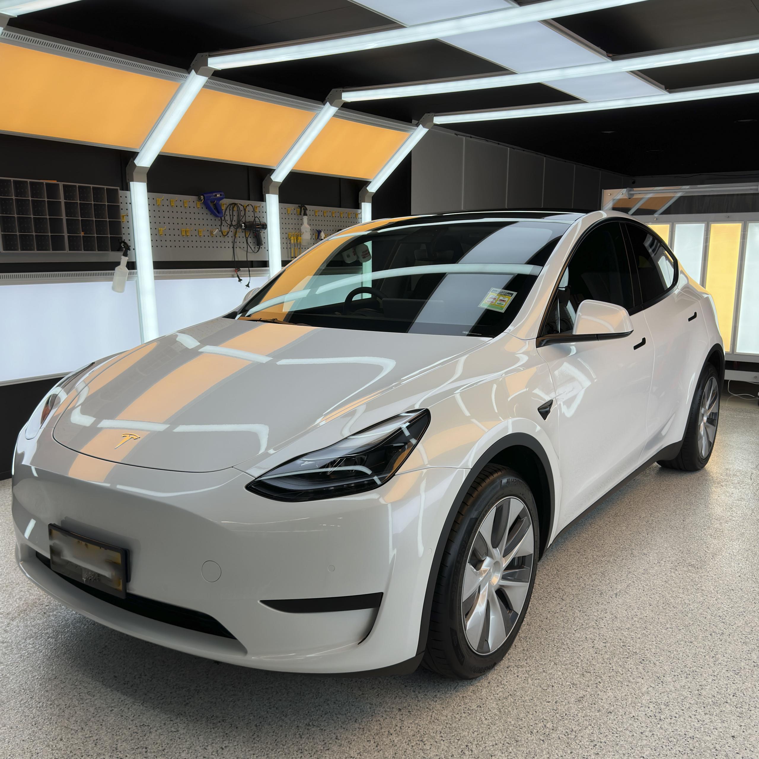 Tesla Full Front PPF | Scrubs Car Detailing